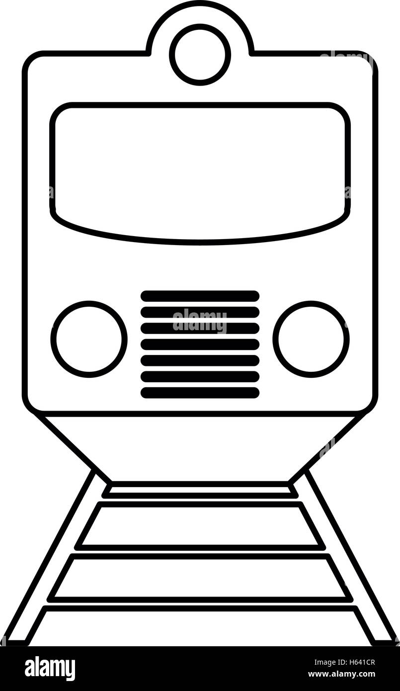 Isolated train vehicle design Stock Vector Image & Art - Alamy