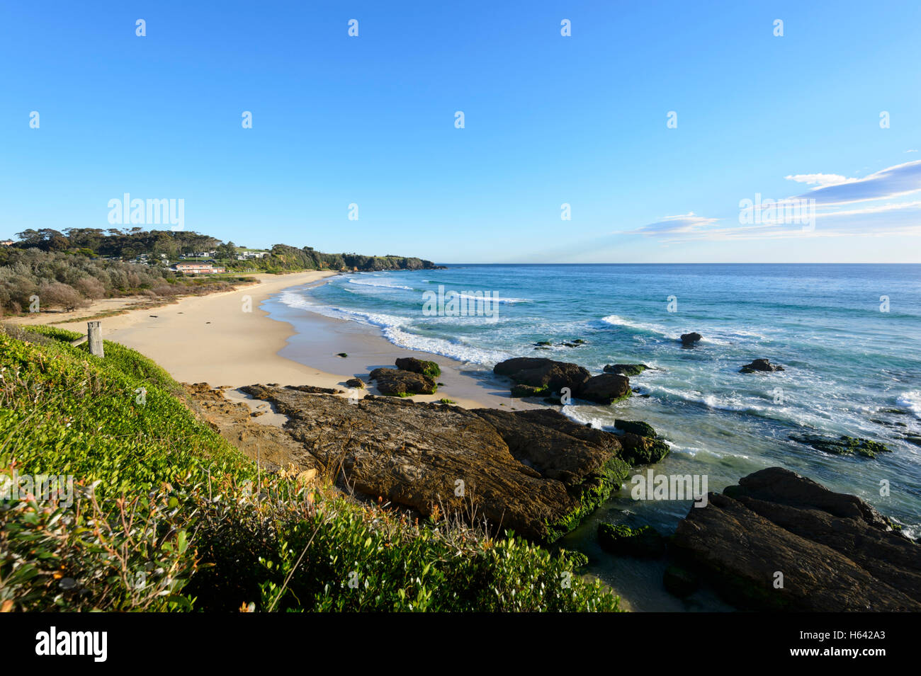 Narooma beach, New South Wales, NSW, Australia Stock Photo - Alamy