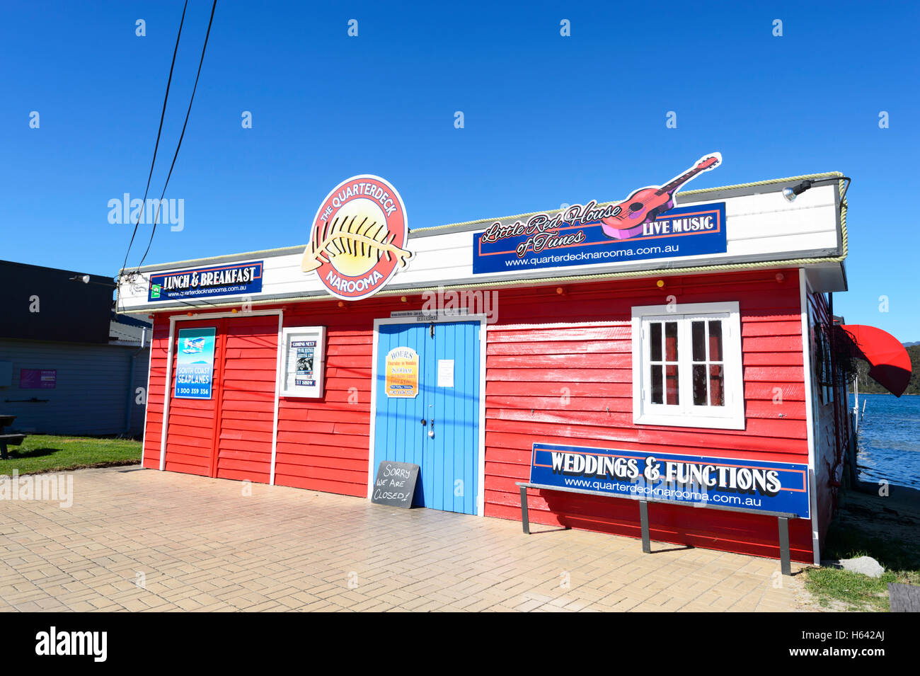 The Quarterdeck Restaurant at Narooma, New South Wales, NSW, Australia ...
