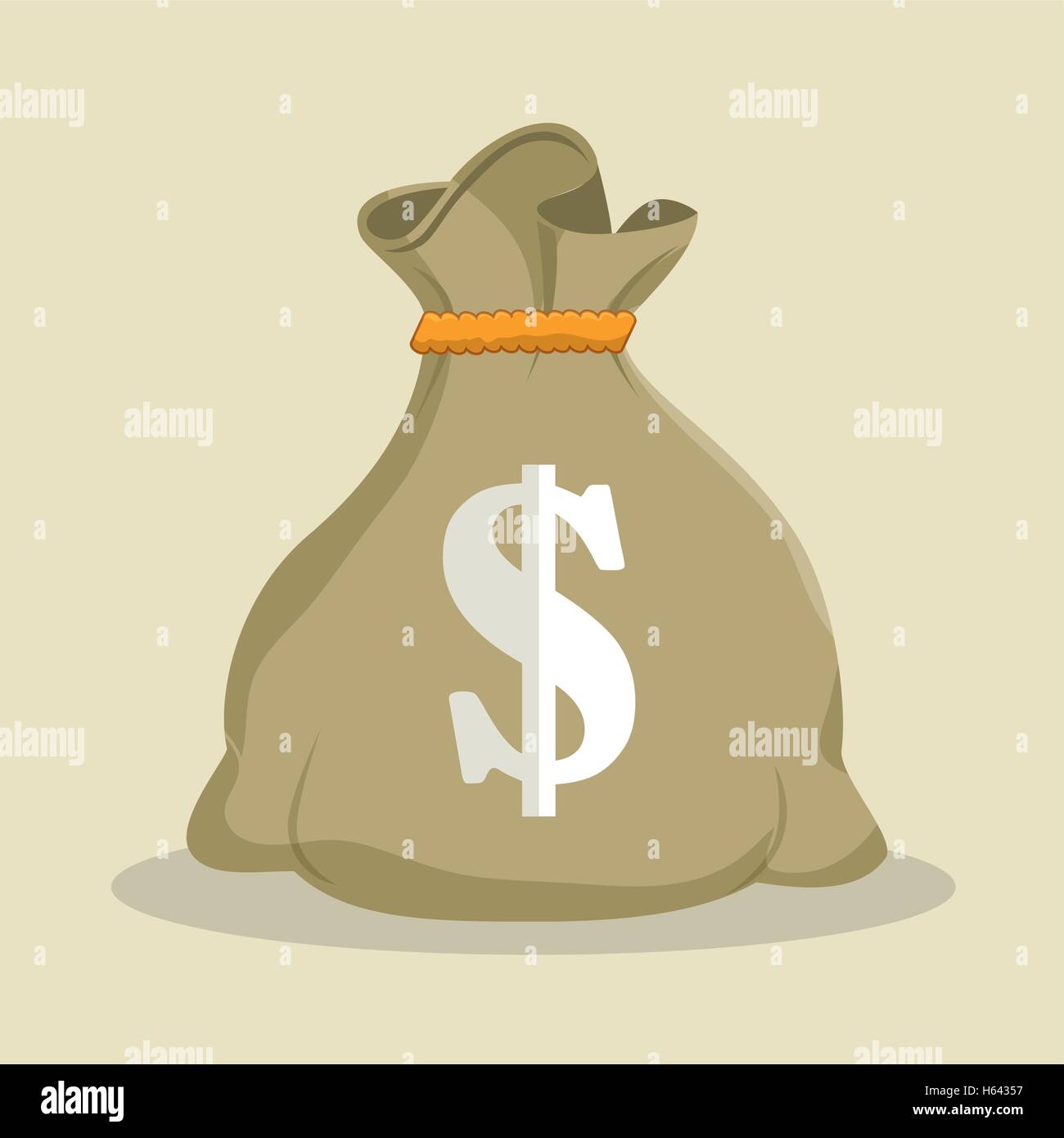 sack money dollar save icon Stock Vector Image & Art - Alamy