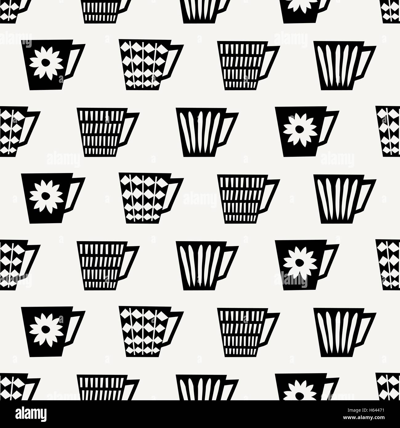 Decorative pattern in coffee hi-res stock photography and images - Alamy