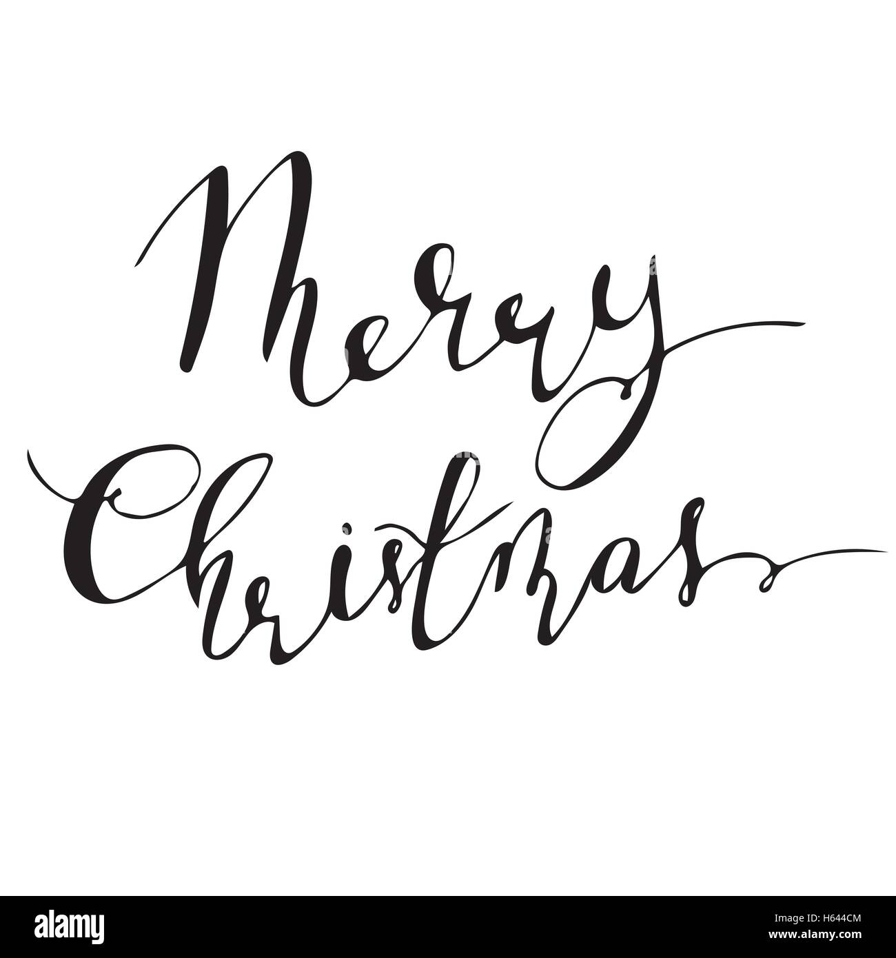 Merry Christmas hand lettering signature Stock Vector Image & Art - Alamy Merry Christmas hand lettering signature Stock Vector Image & Art - Alamy