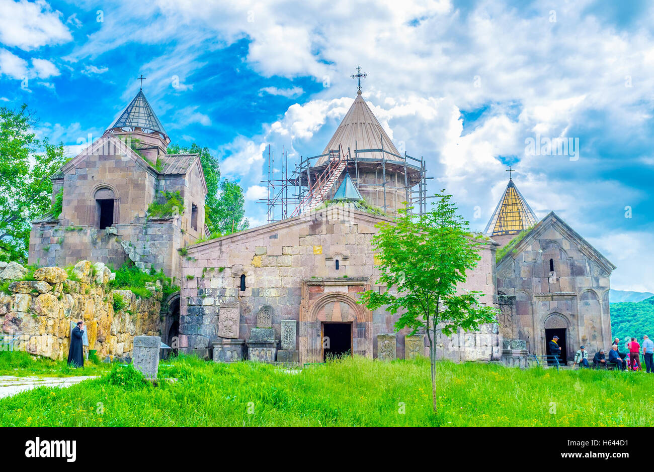 The Goshavank Monastery Complex, named after the medieval statesman ...