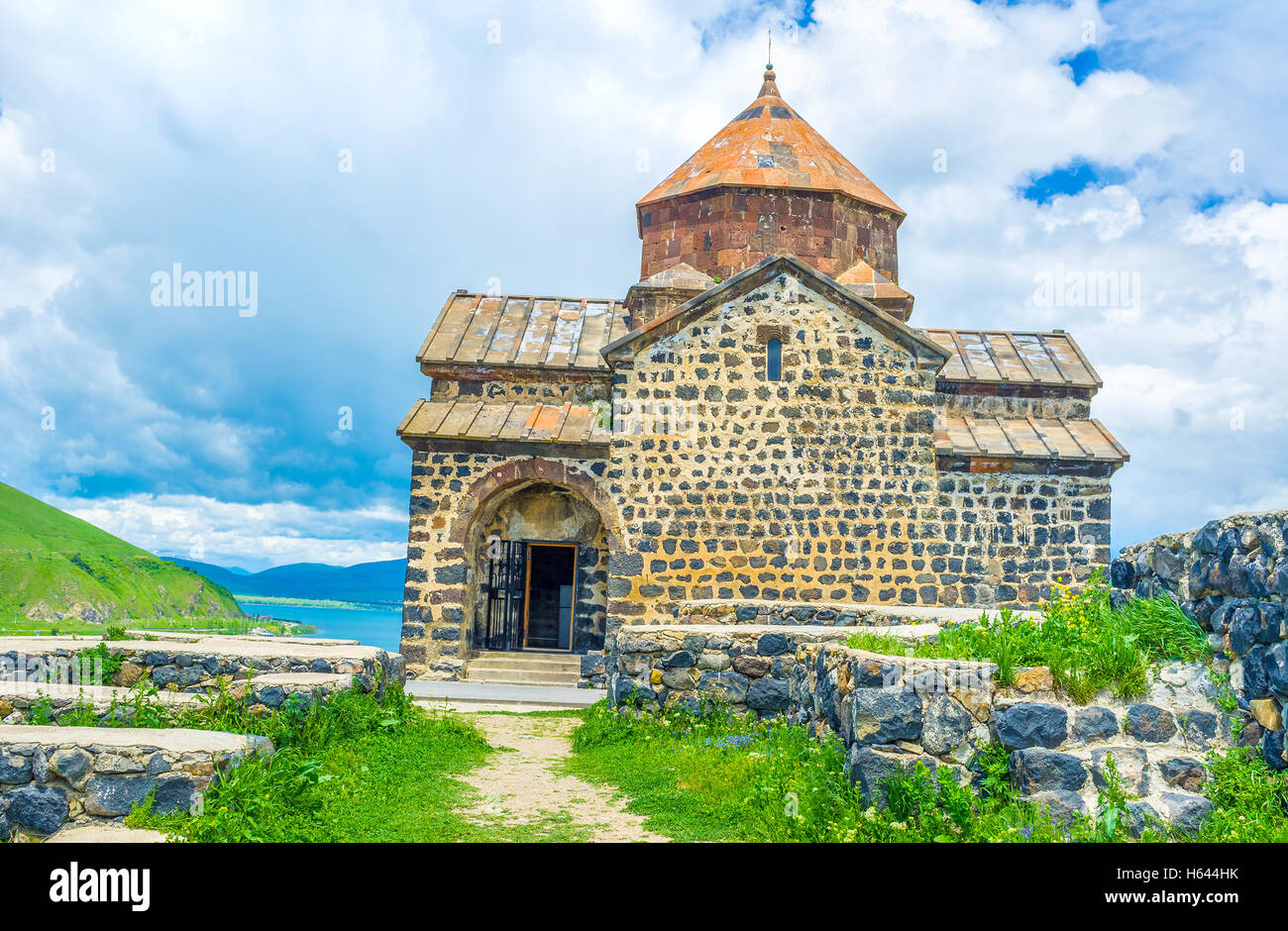 Interesting medieval religious architecture, preserved examples of art ...