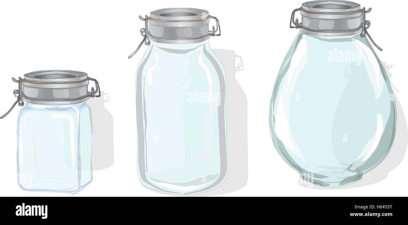 Jar vector illustration isolated Stock Vector Image & Art - Alamy