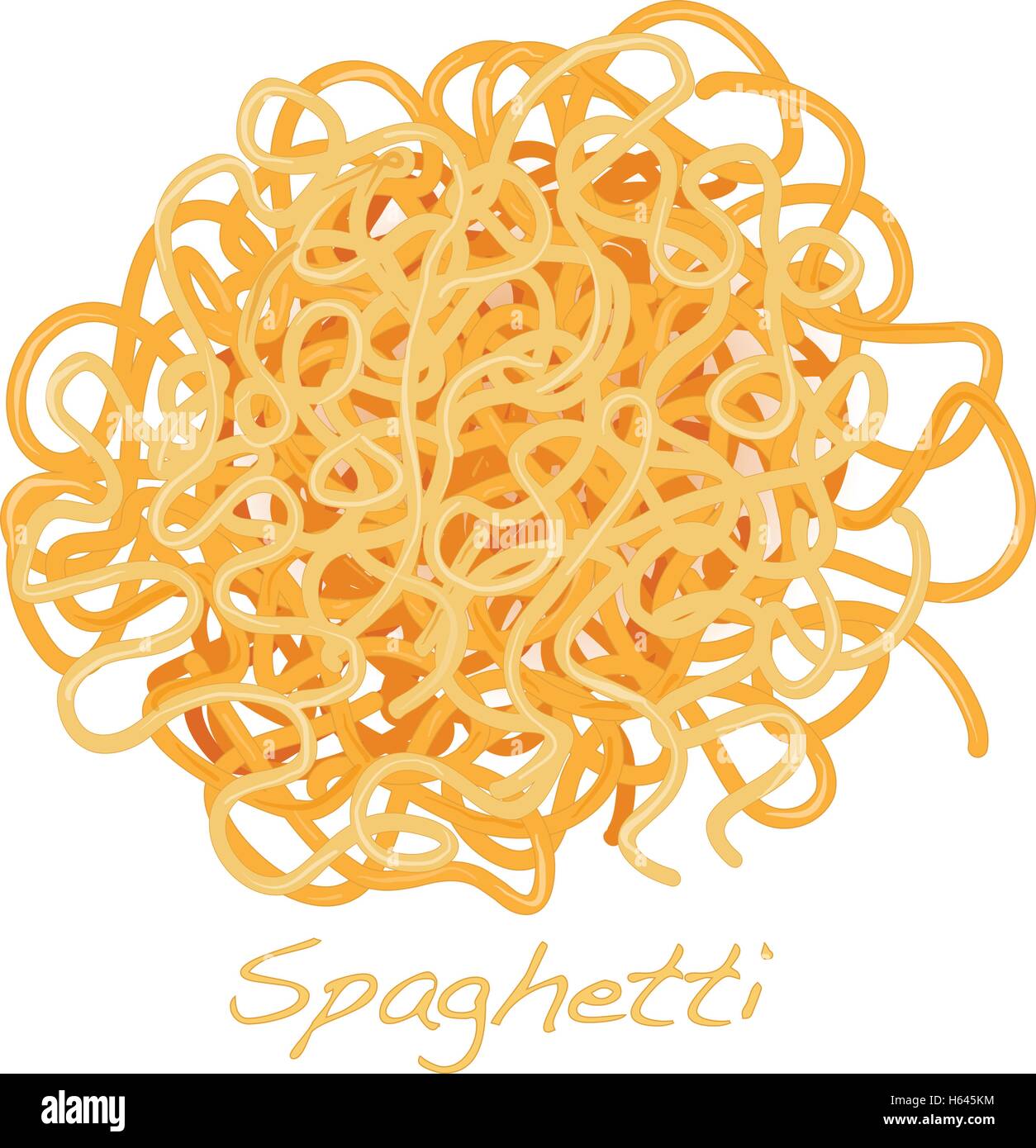 Dry italian pasta on Stock Vector Images - Alamy