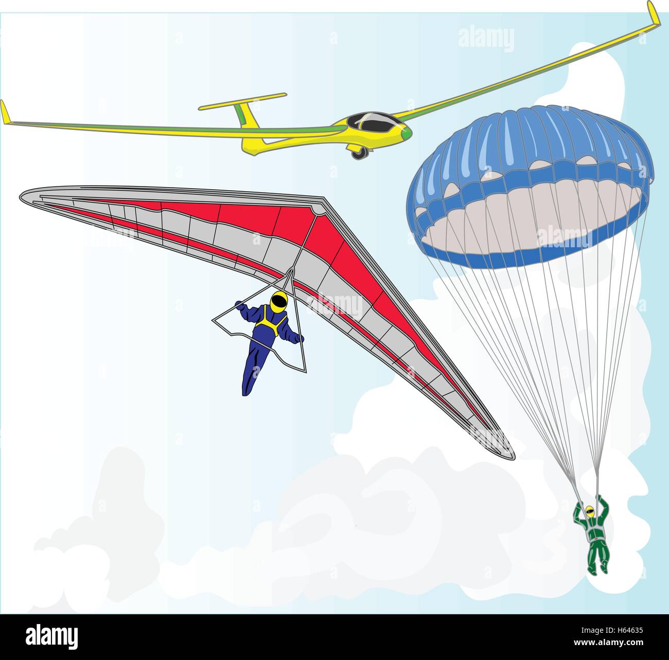 air transportation items vector set Stock Vector Image & Art - Alamy