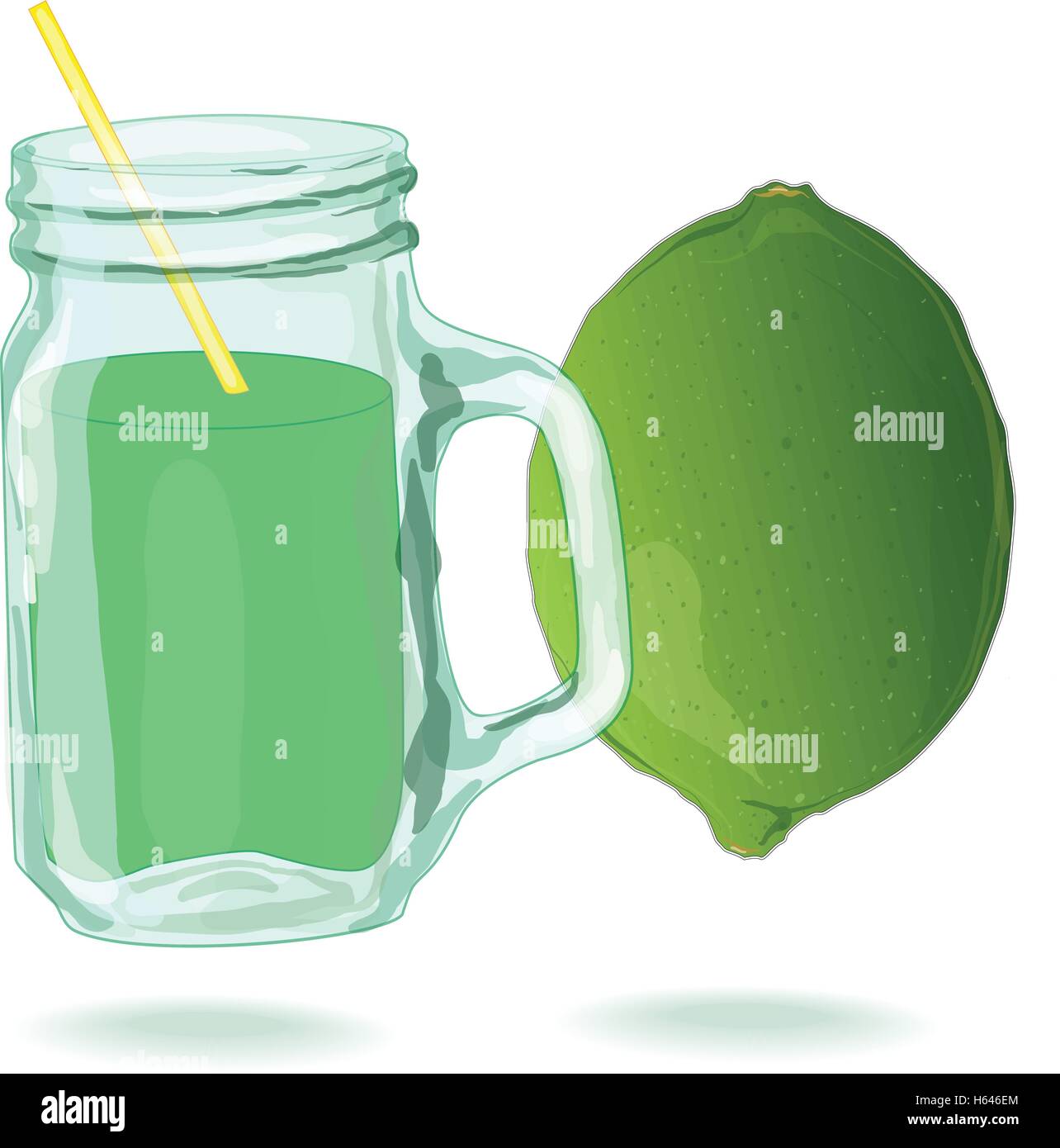 Made fresh fruit vegetables Stock Vector Images - Alamy