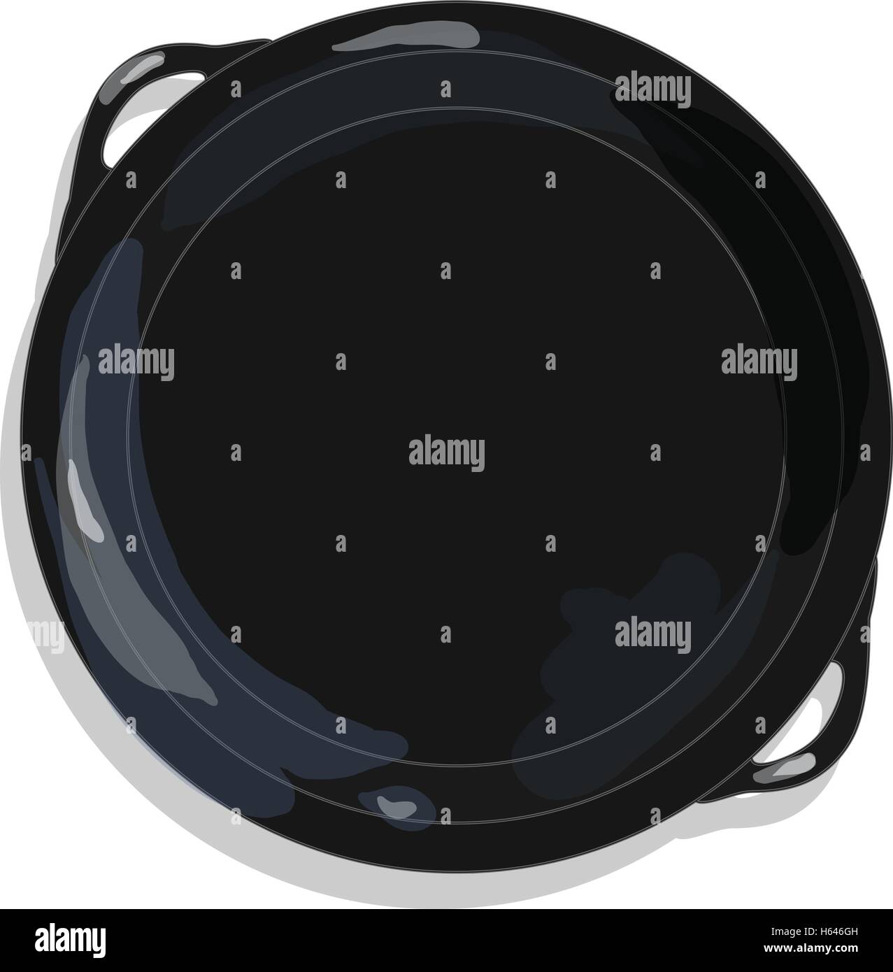 Frying pan, vector isolated Stock Vector Image & Art - Alamy