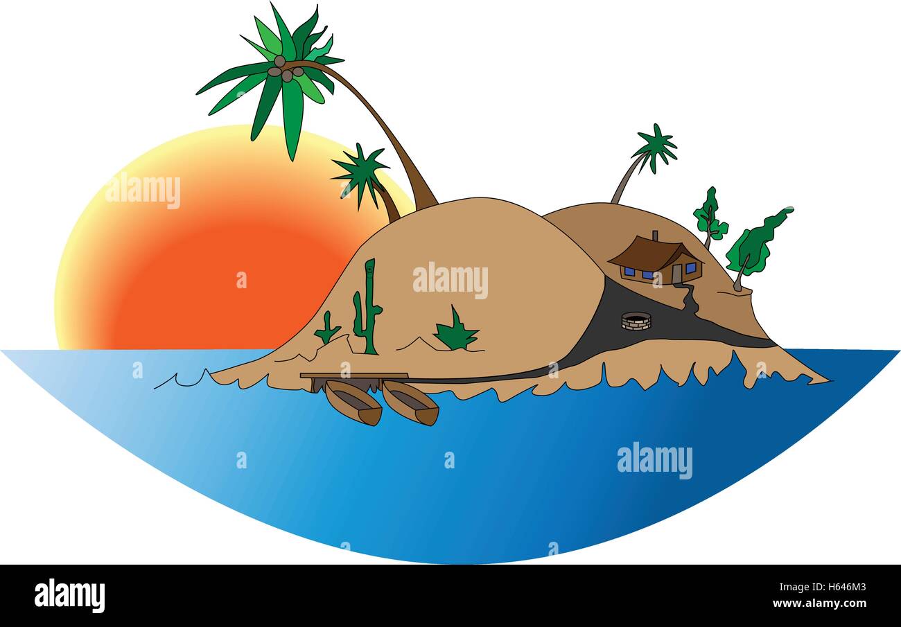 island body part isolated white background Stock Vector Image & Art - Alamy