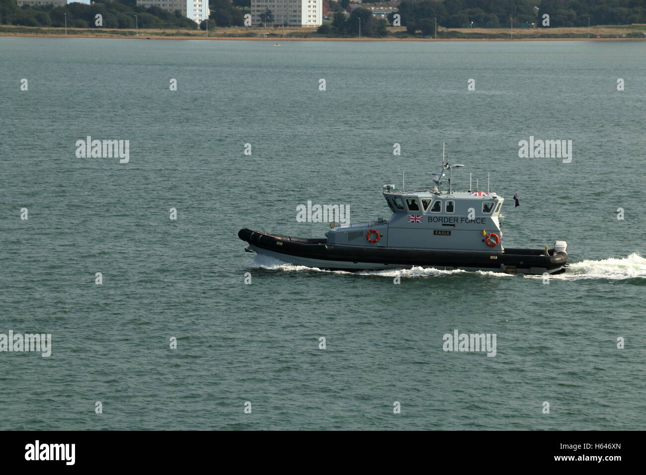 Uk border patrol boat hi-res stock photography and images - Alamy