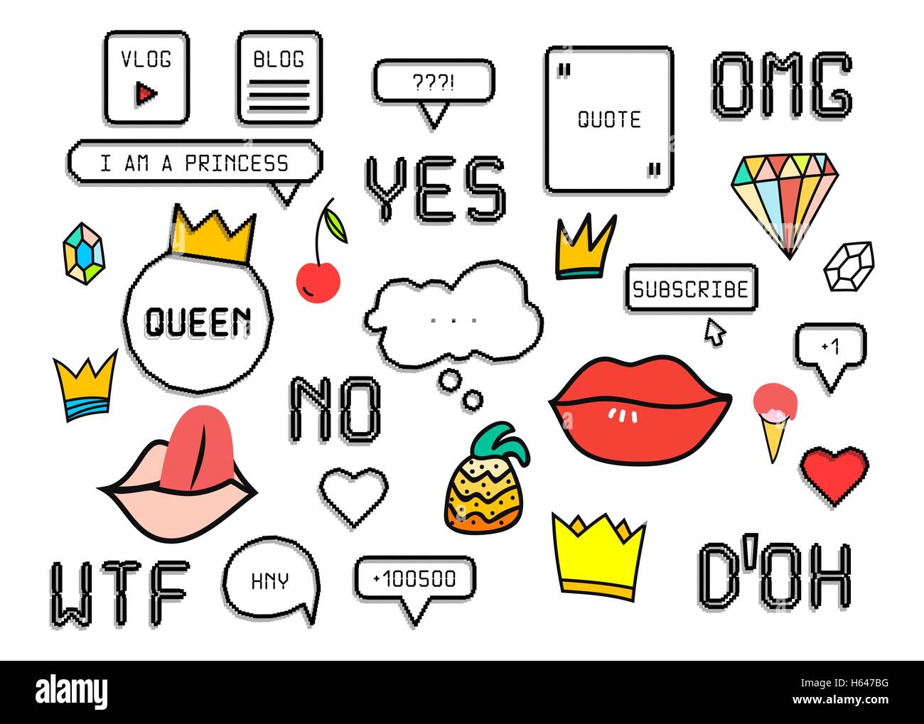 Doh heart Stock Vector Images - Alamy