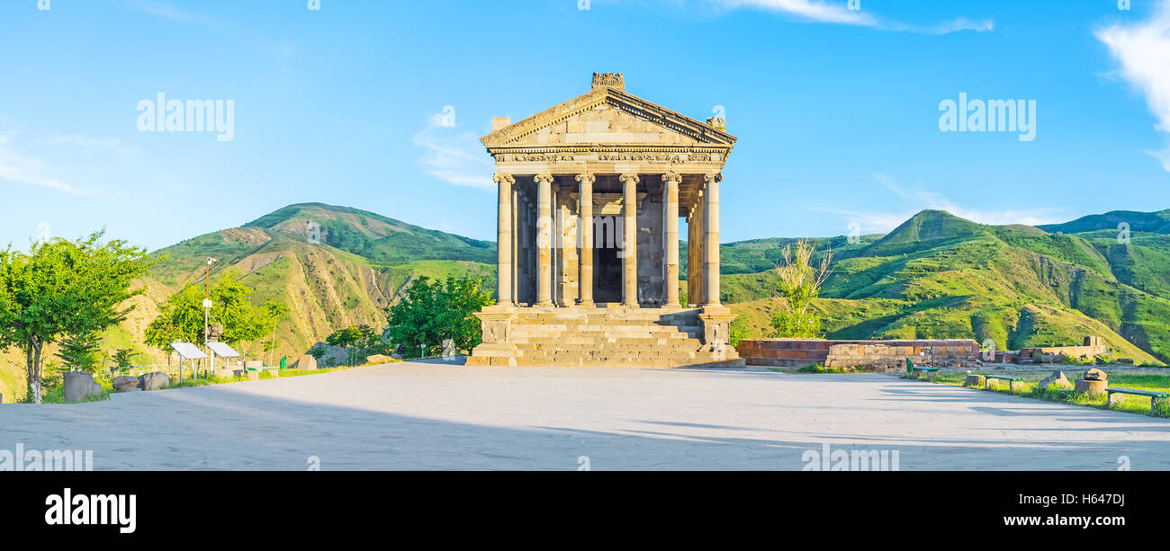 The beautiful Garni Temple is the famous archaeological site, also ...