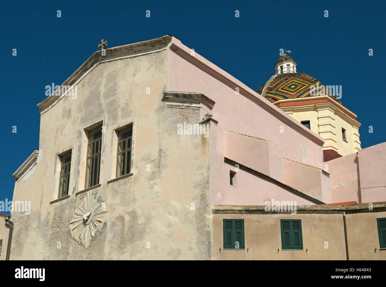 Church of San Michele, Alghero, Sardinia, Italy Stock Photo - Alamy
