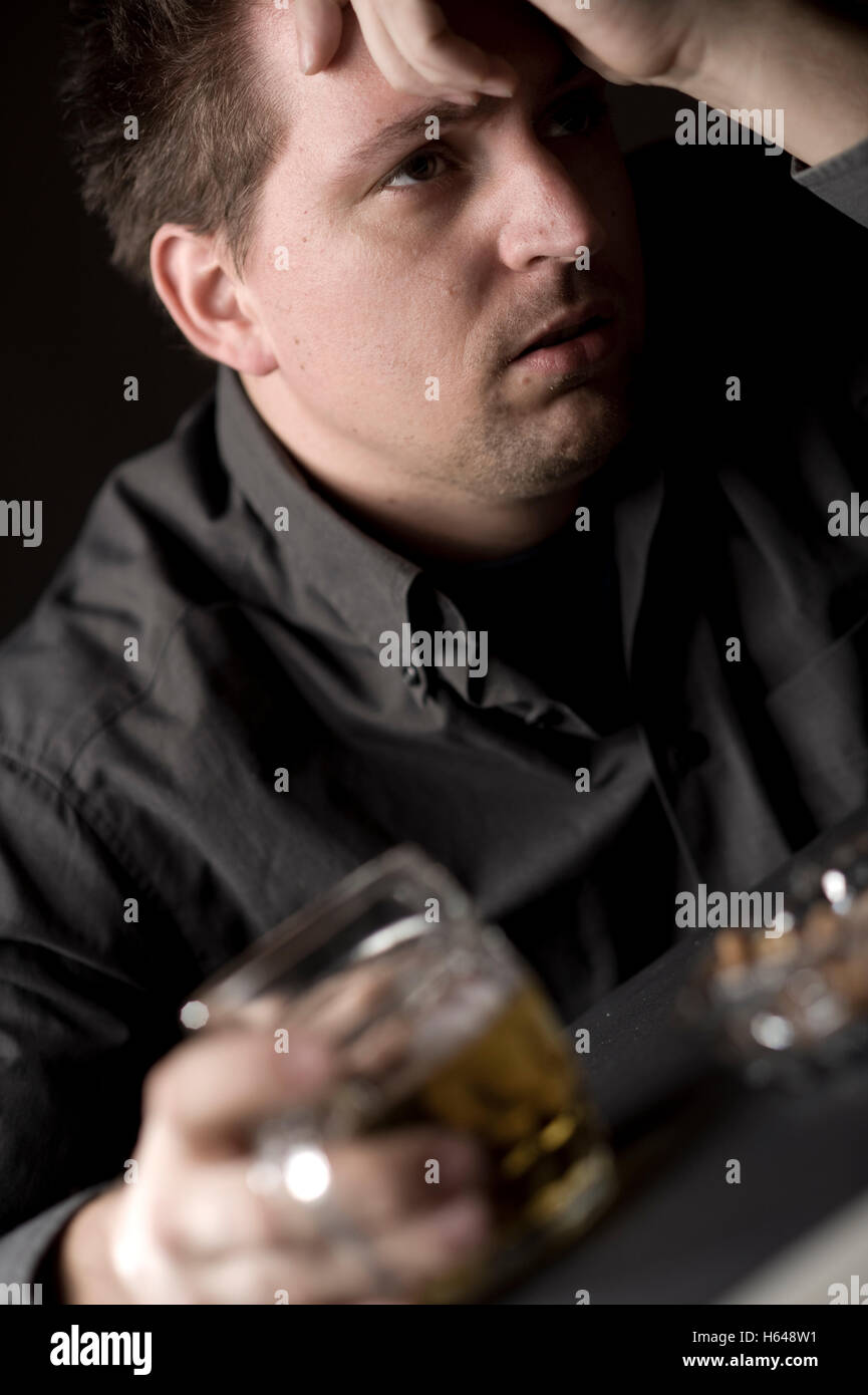 Drinking feeling feelings human interior hi-res stock photography and ...