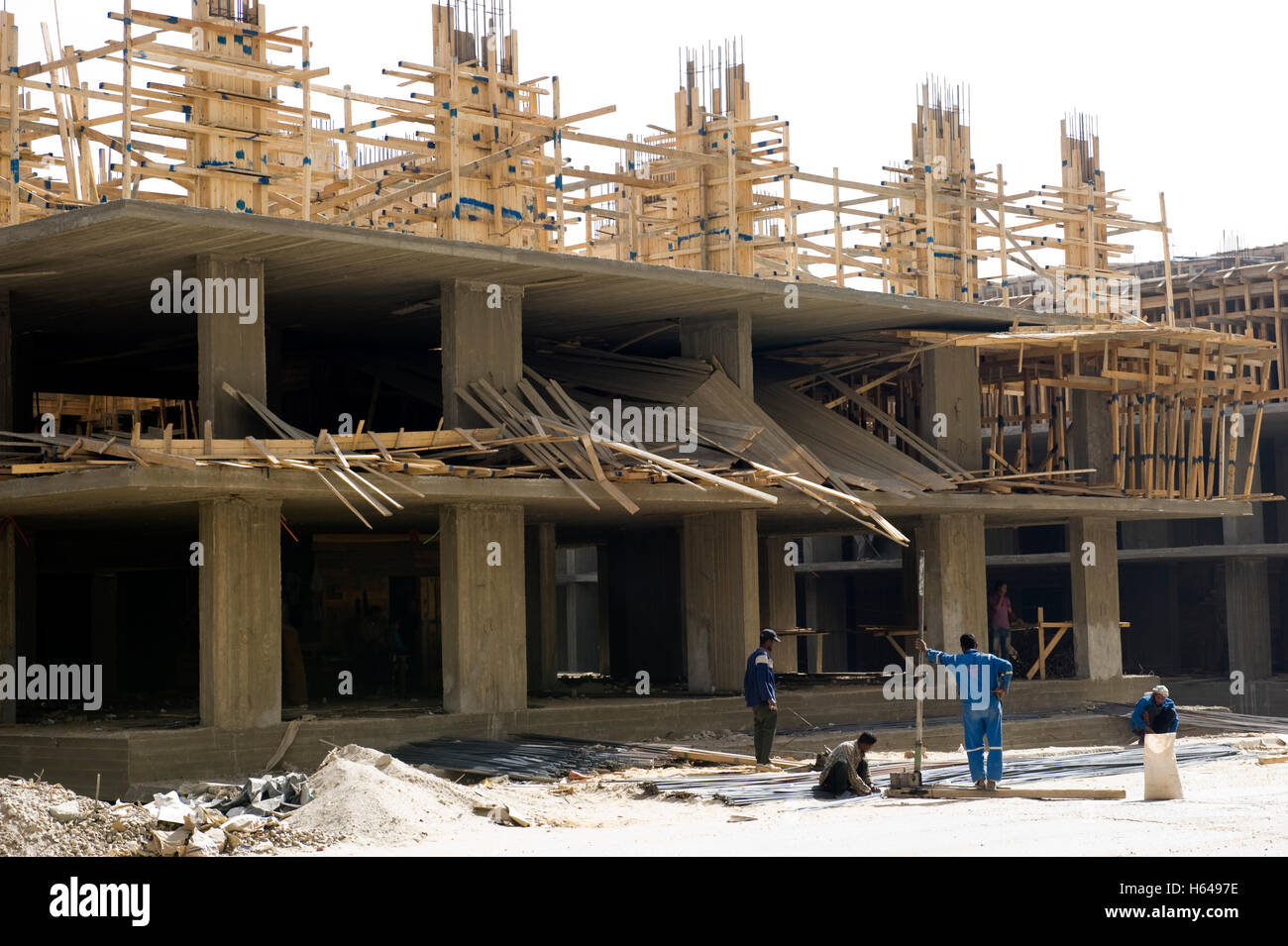 Construction site, Cairo, Egypt, Africa Stock Photo - Alamy
