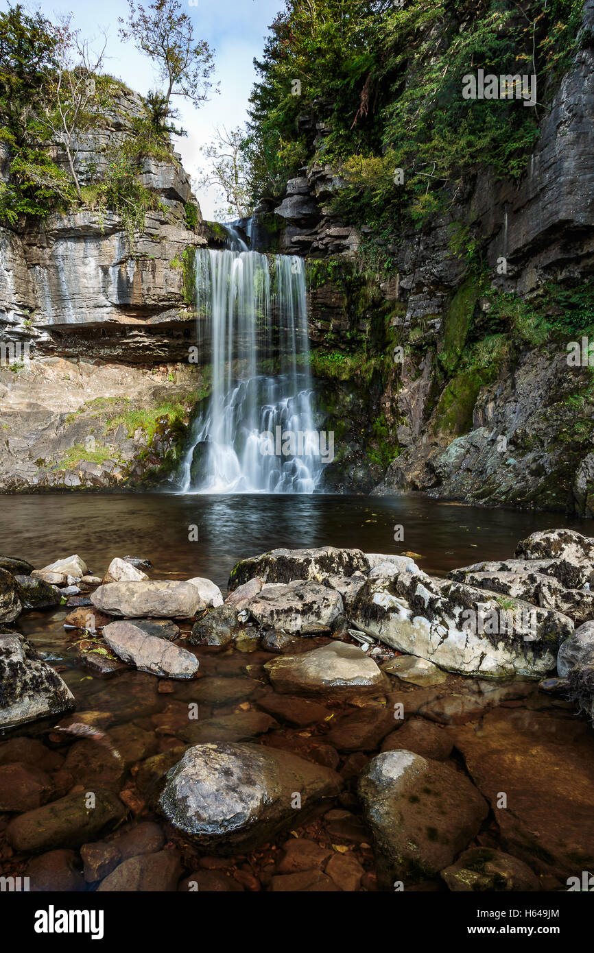 Thornton Force on the Ingleton Waterfalls Trail Stock Photo - Alamy