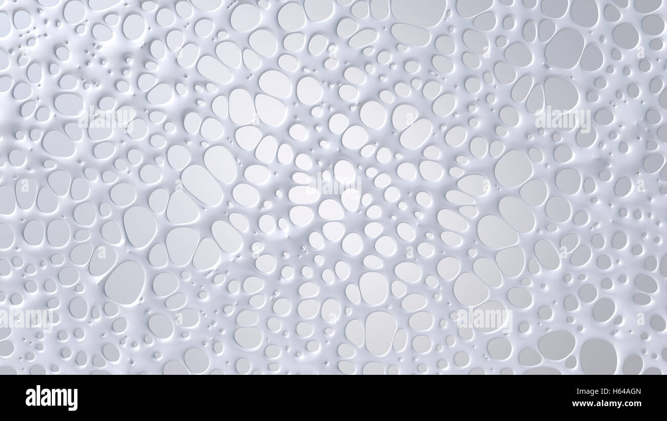 White structure, 3D Rendering Stock Photo - Alamy