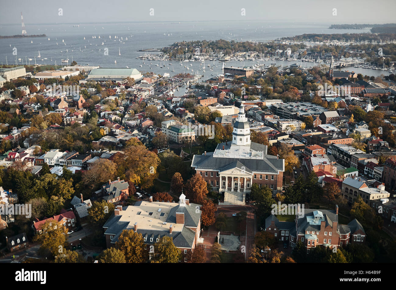 Annapolis aerial hi-res stock photography and images - Alamy