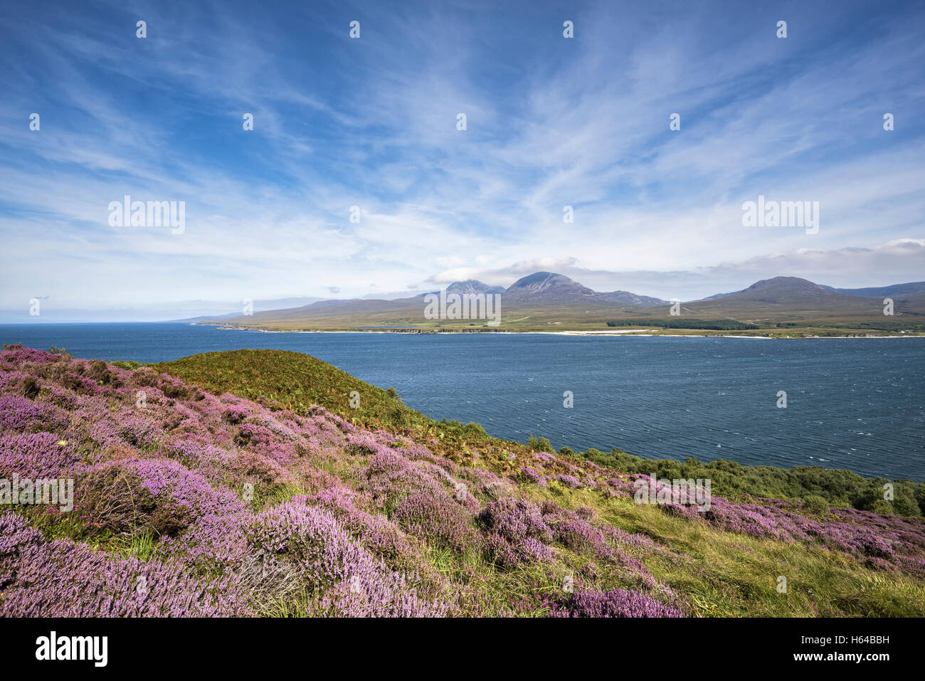 United Kingdom, Scotland, Inner Hebrides, Isle of Islay, View over ...