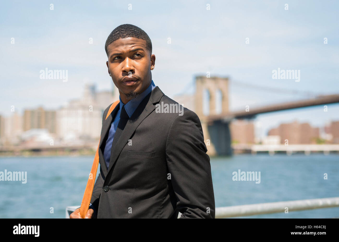 USA, Brooklyn, portrait of businessman Stock Photo - Alamy