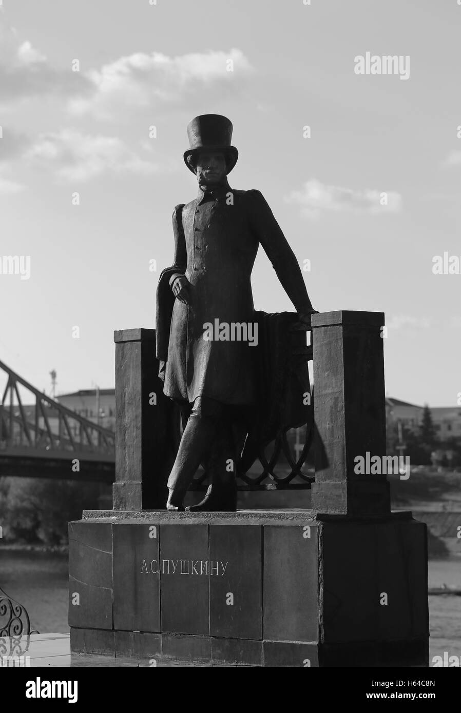 Alexander pushkin Black and White Stock Photos & Images - Alamy