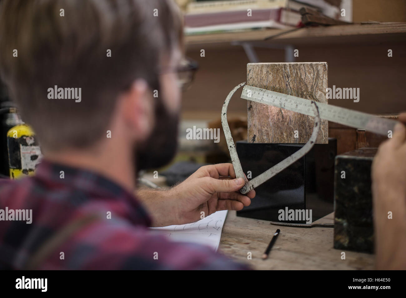 Measuring calipers ruler hi-res stock photography and images - Alamy