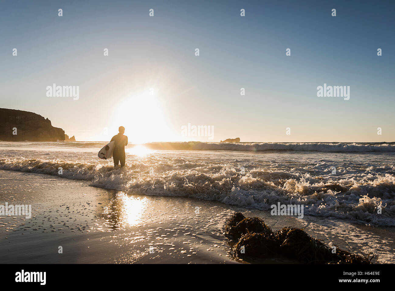 Crozon peninsula surfing hi-res stock photography and images - Alamy