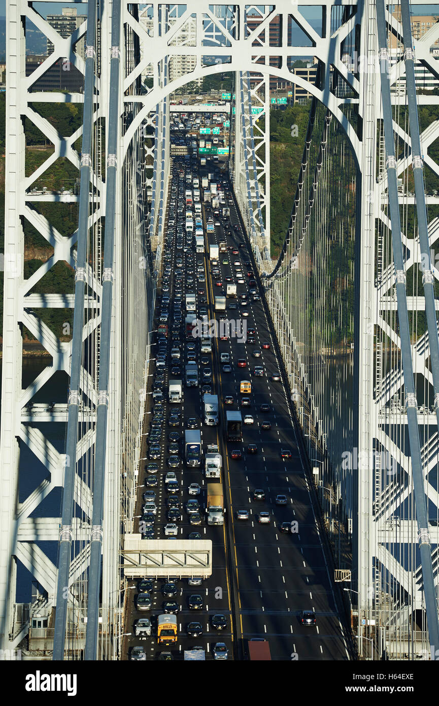 George washington bridge usa hi-res stock photography and images - Alamy