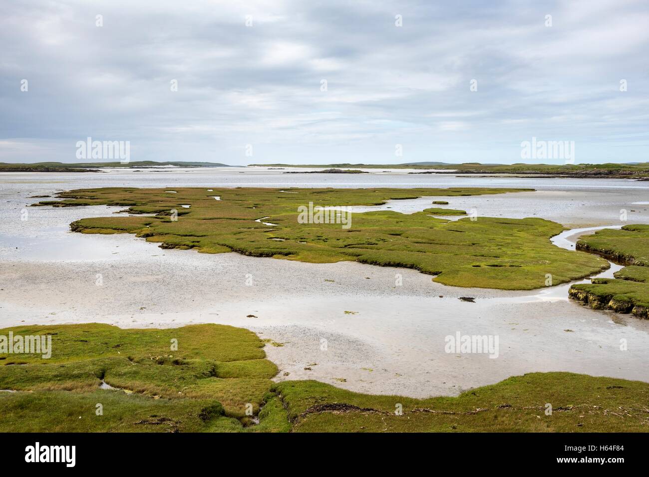 Great Britain, Scotland, Outer Hebrides, Marshland Stock Photo - Alamy