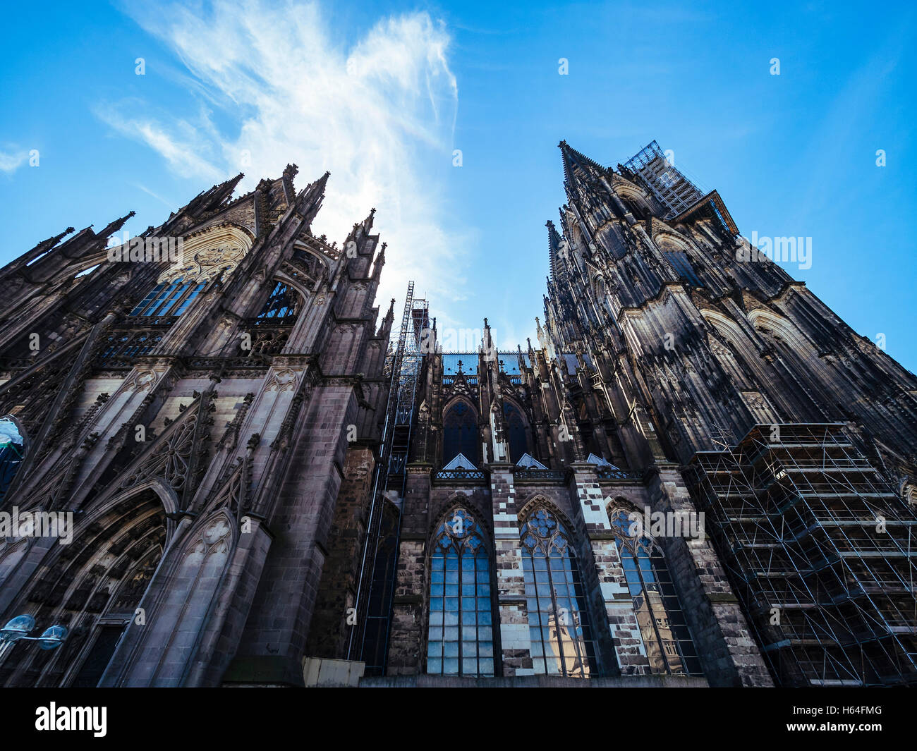 Germany, Cologne, view to Cologne Cathedral from below Stock Photo - Alamy