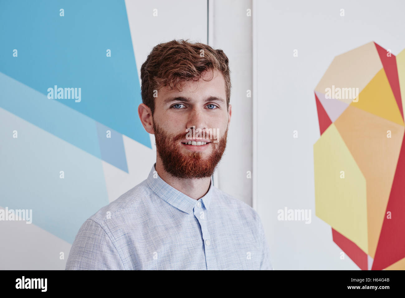 Patterned portrait hi-res stock photography and images - Alamy