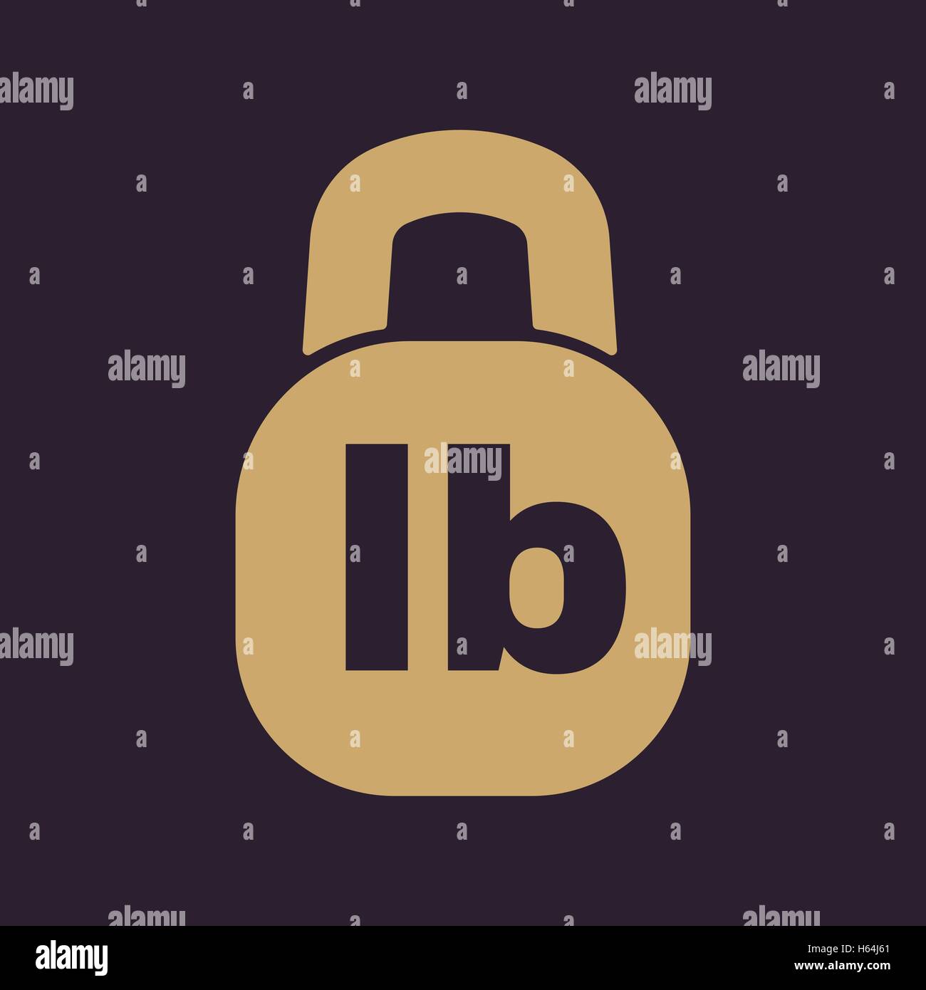 The pound icon. Lb and weight symbol. Flat Stock Vector Image & Art - Alamy