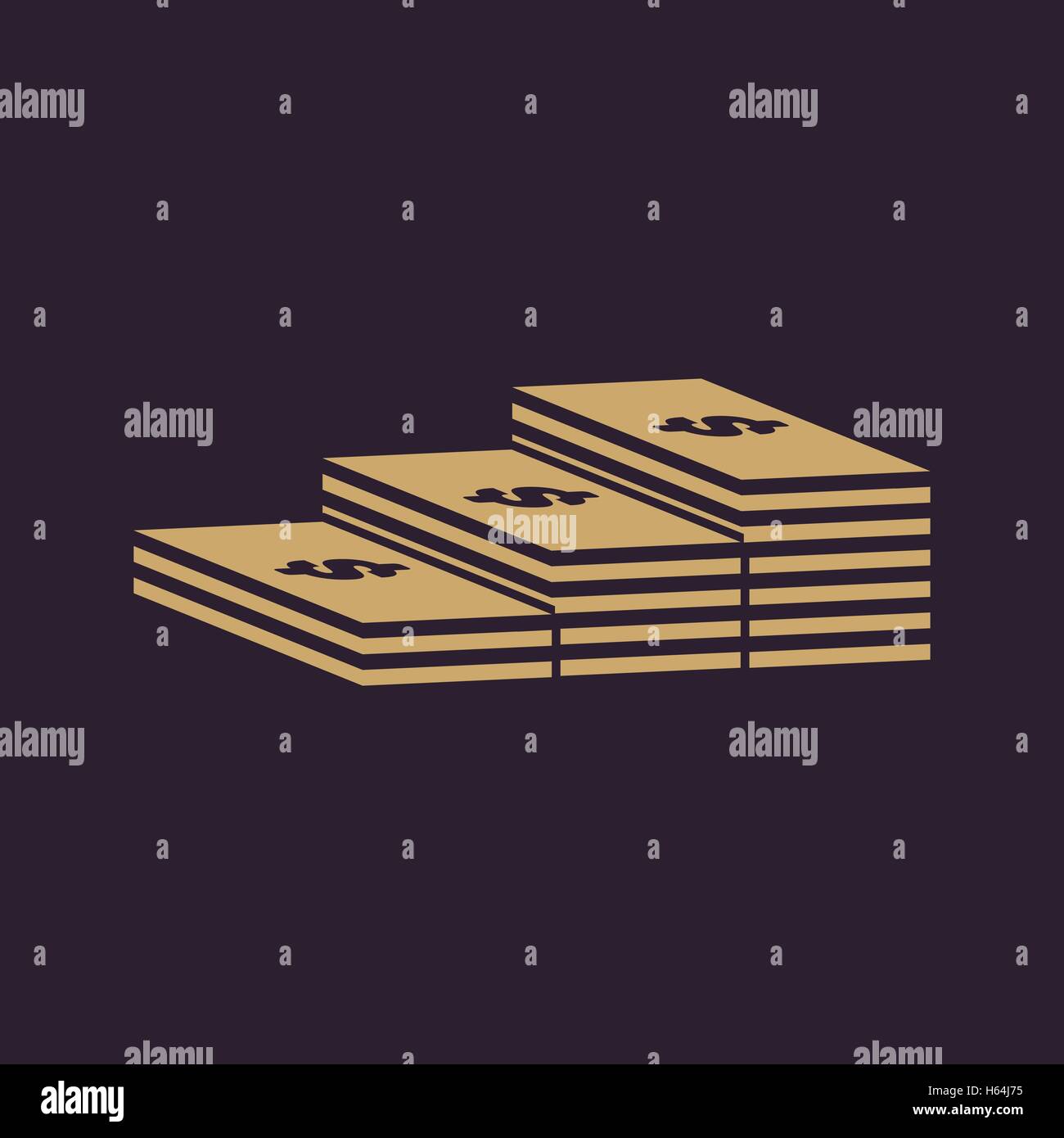 Group of banknotes Stock Vector Images - Alamy