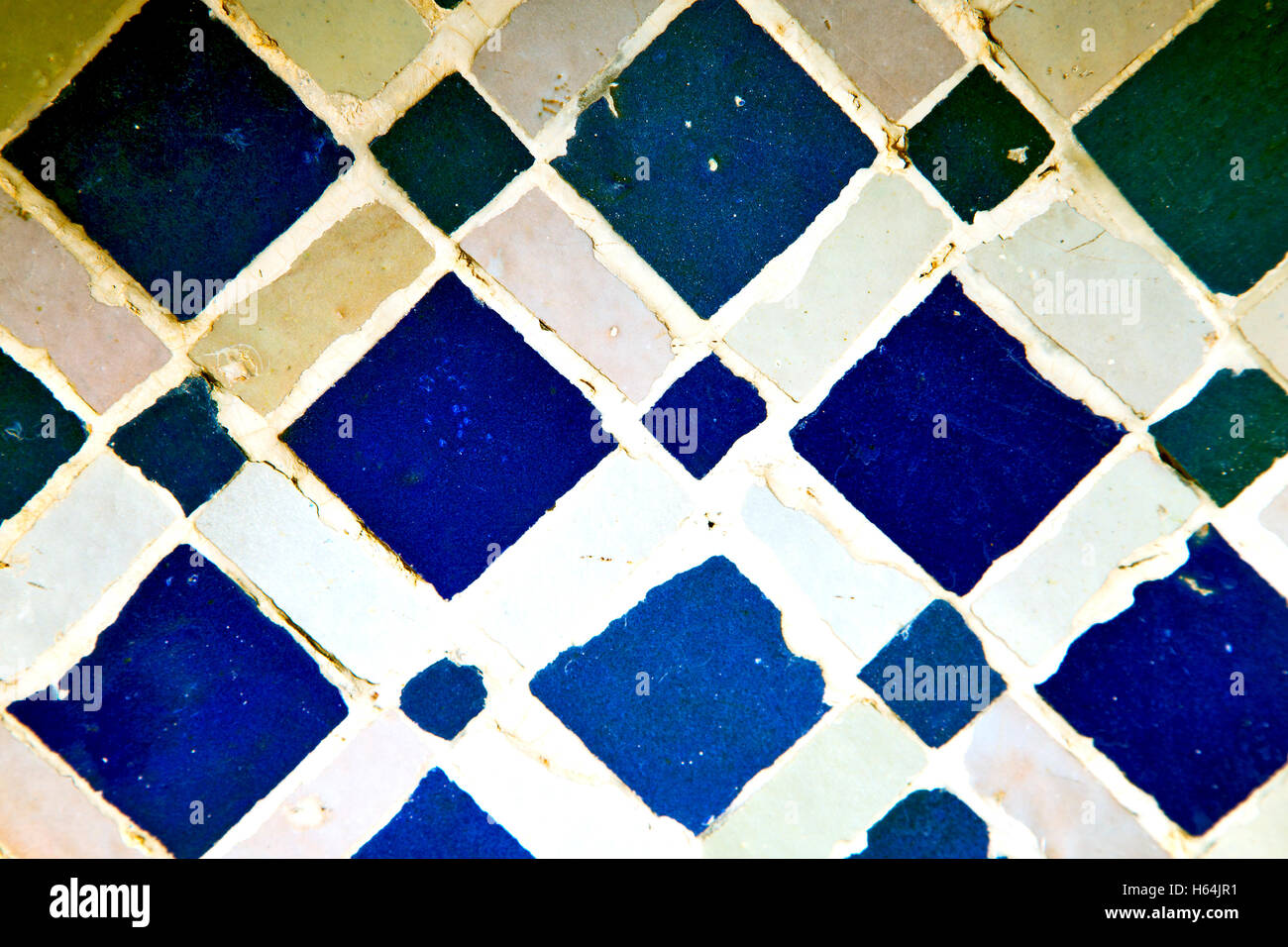 abstract morocco in africa tile the colorated pavement background ...