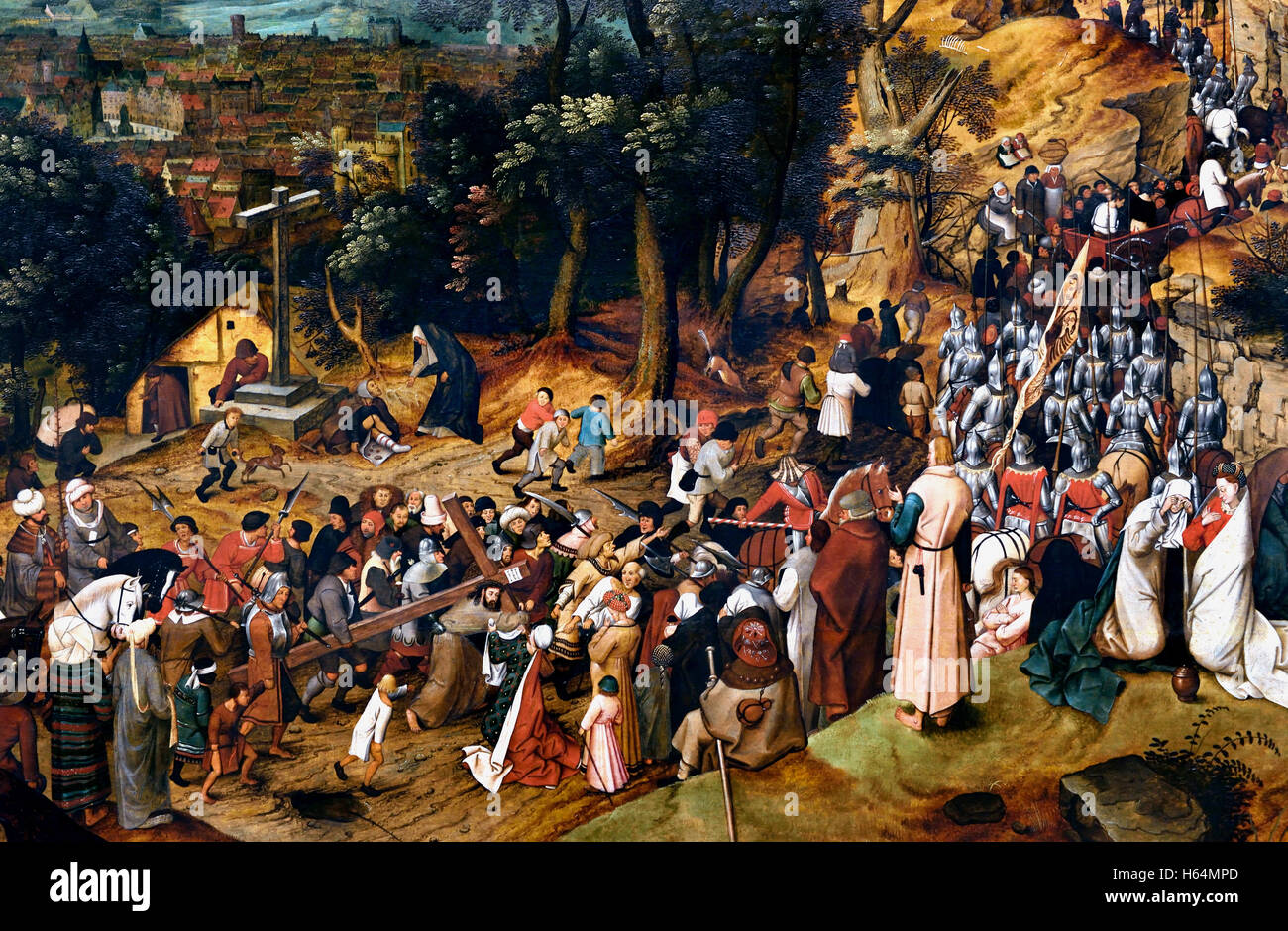 Christ Carrying the Cross 1606 Pieter Brueghel ( Bruegel ) the Younger 1616-1647 Flemish Belgian ...