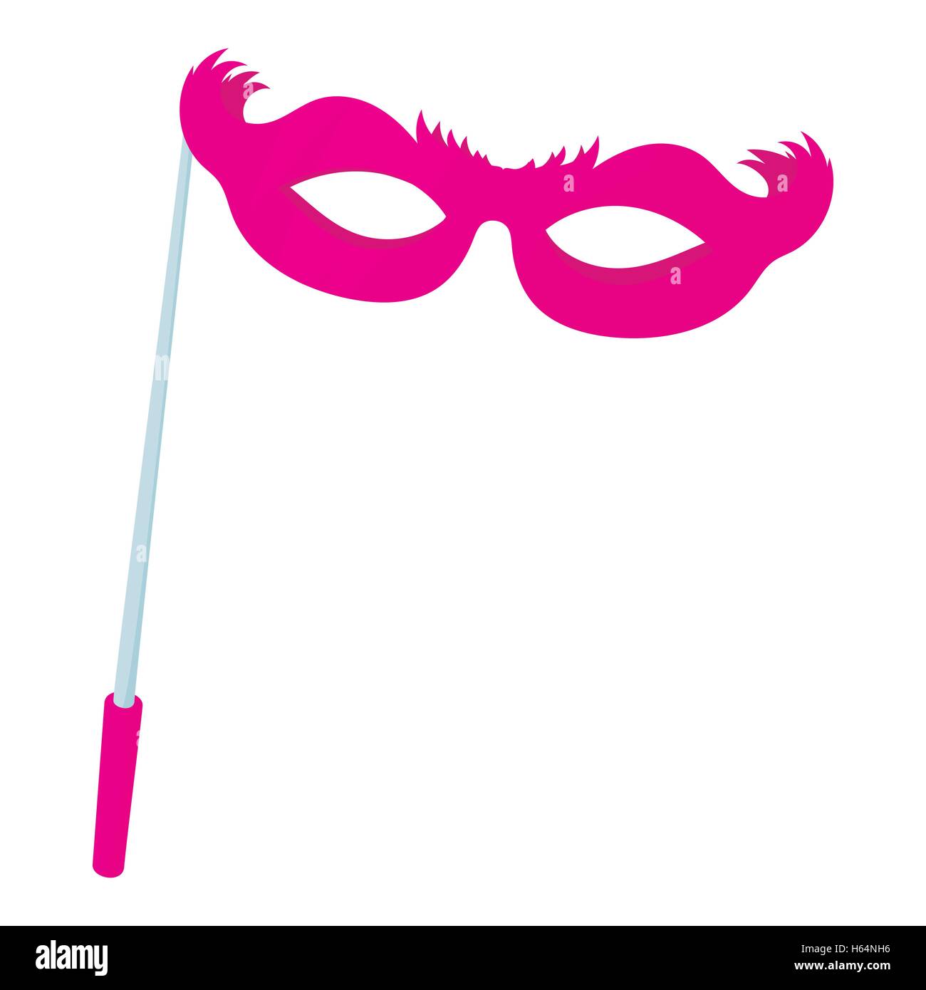 Pink theatrical mask icon, cartoon style Stock Vector Image & Art - Alamy