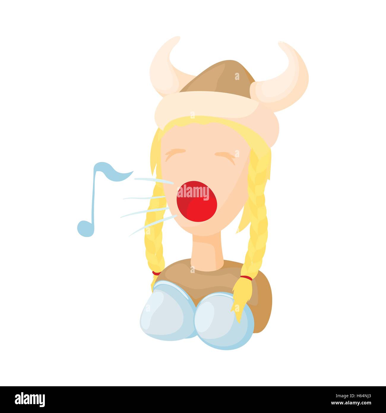 Female opera singer costume Cut Out Stock Images & Pictures - Alamy