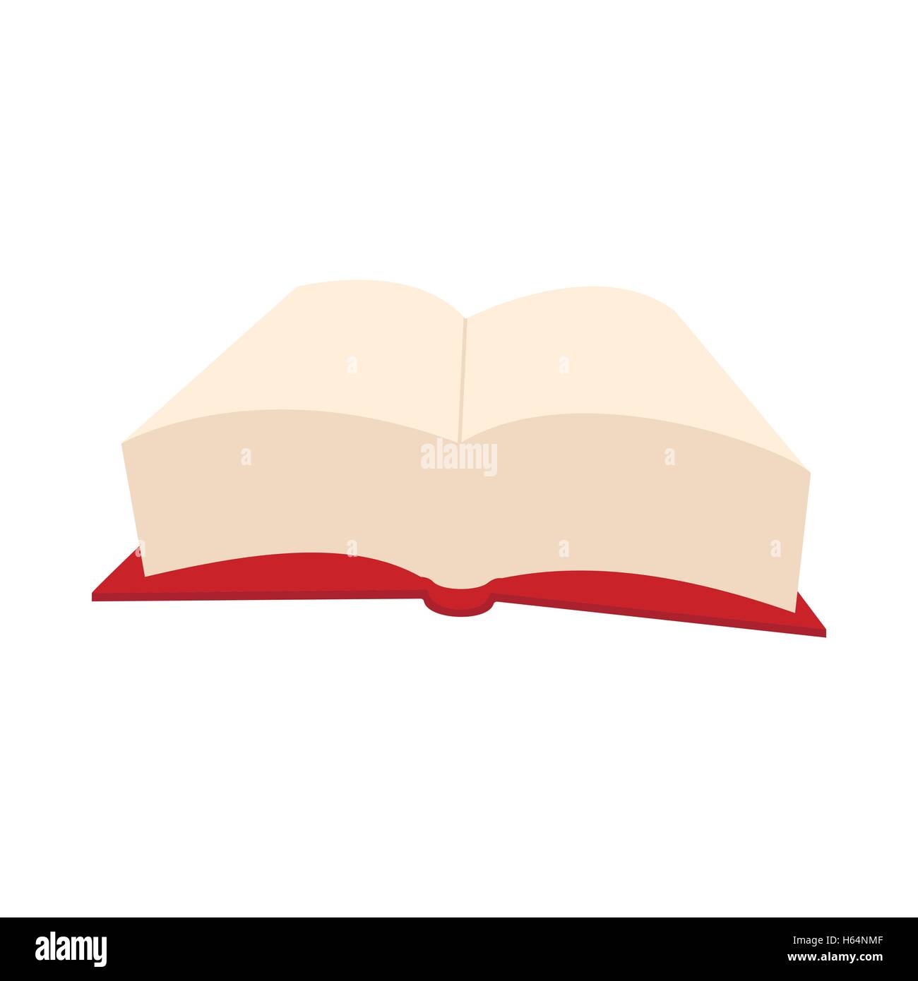 Opened big book icon, cartoon style Stock Vector Image & Art - Alamy