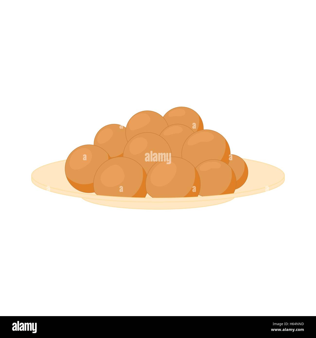 Fast food falafel icon Cut Out Stock Images & Pictures - Alamy