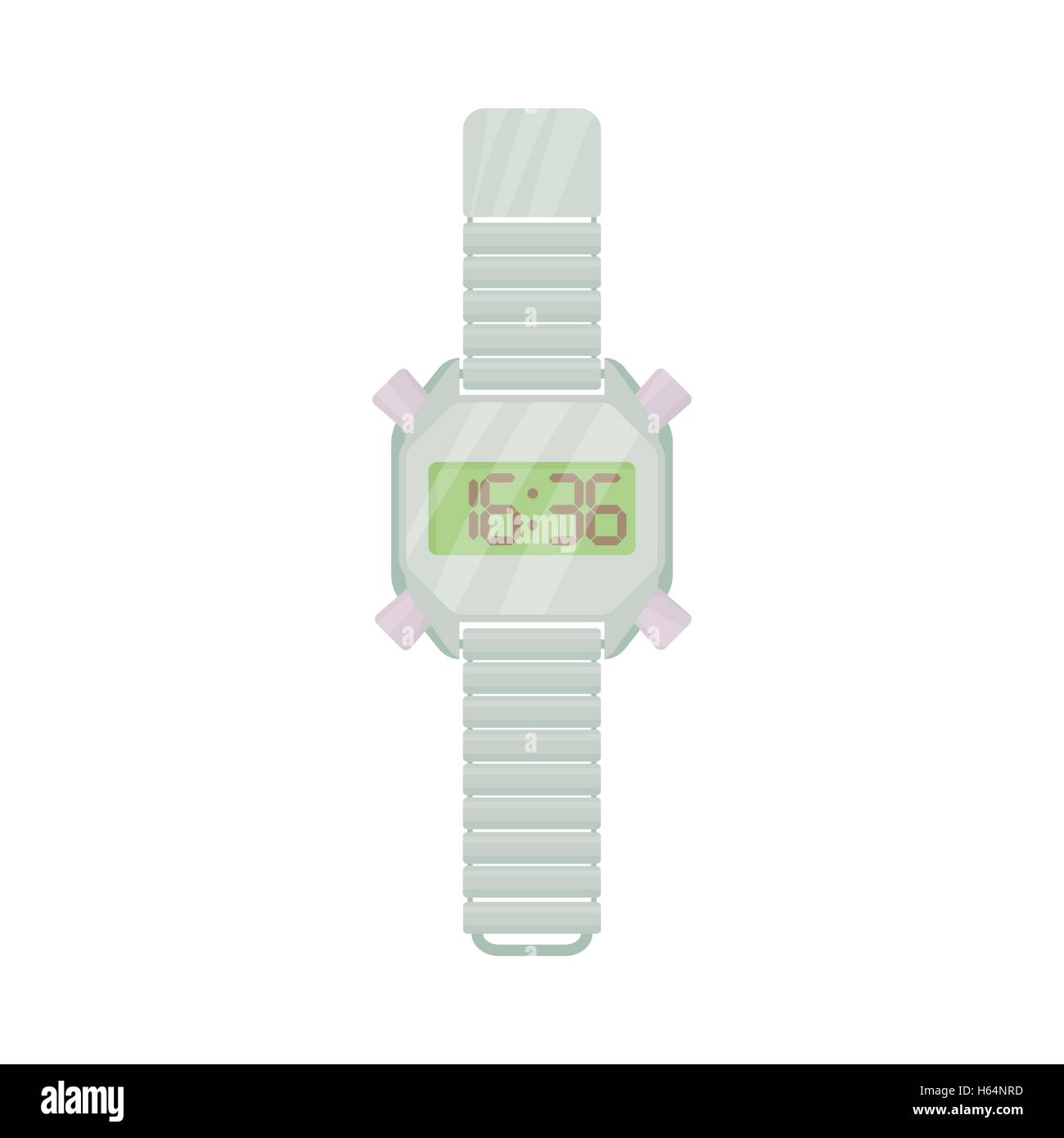 Wrist digital watch icon, cartoon style Stock Vector Image & Art - Alamy