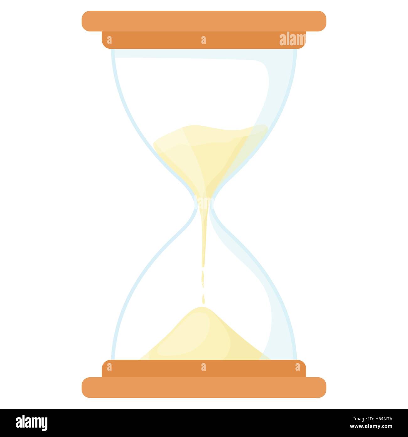 Modern hourglass in running hi-res stock photography and images - Alamy