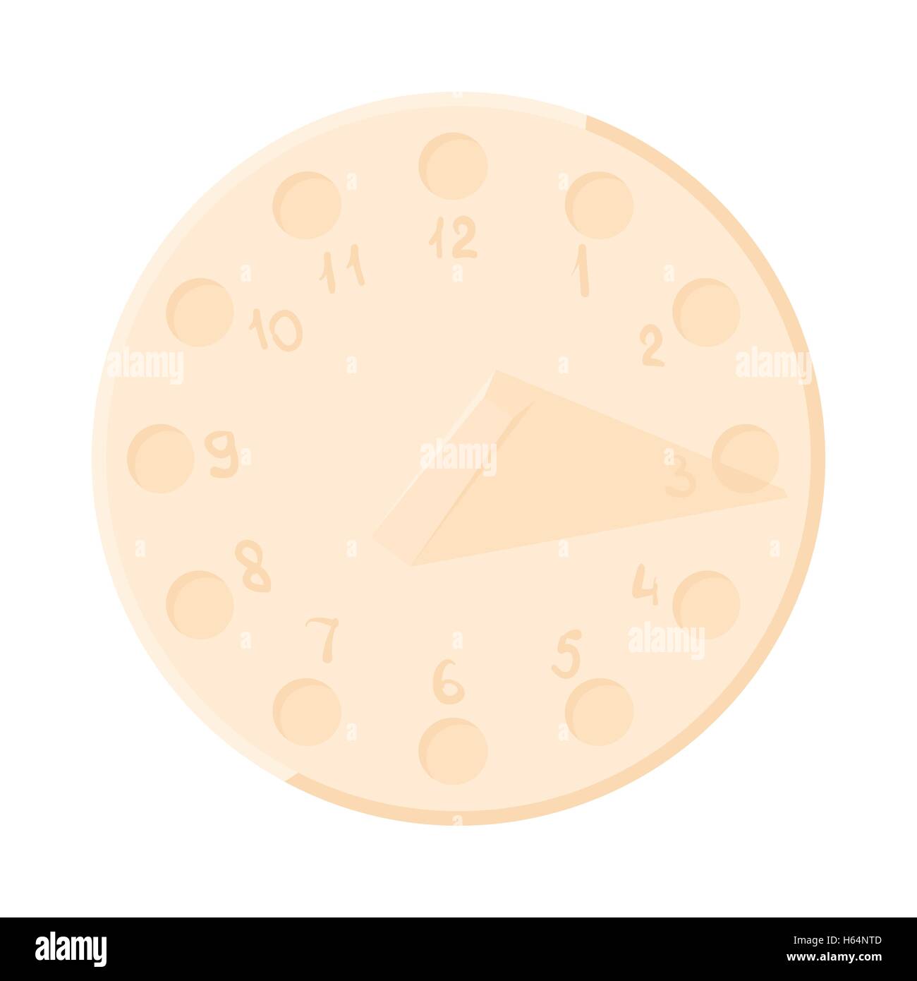 Sundial icon in cartoon style Stock Vector Image & Art - Alamy