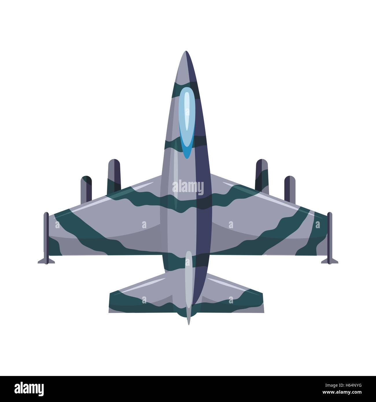 Military airplane icon, cartoon style Stock Vector Image & Art - Alamy