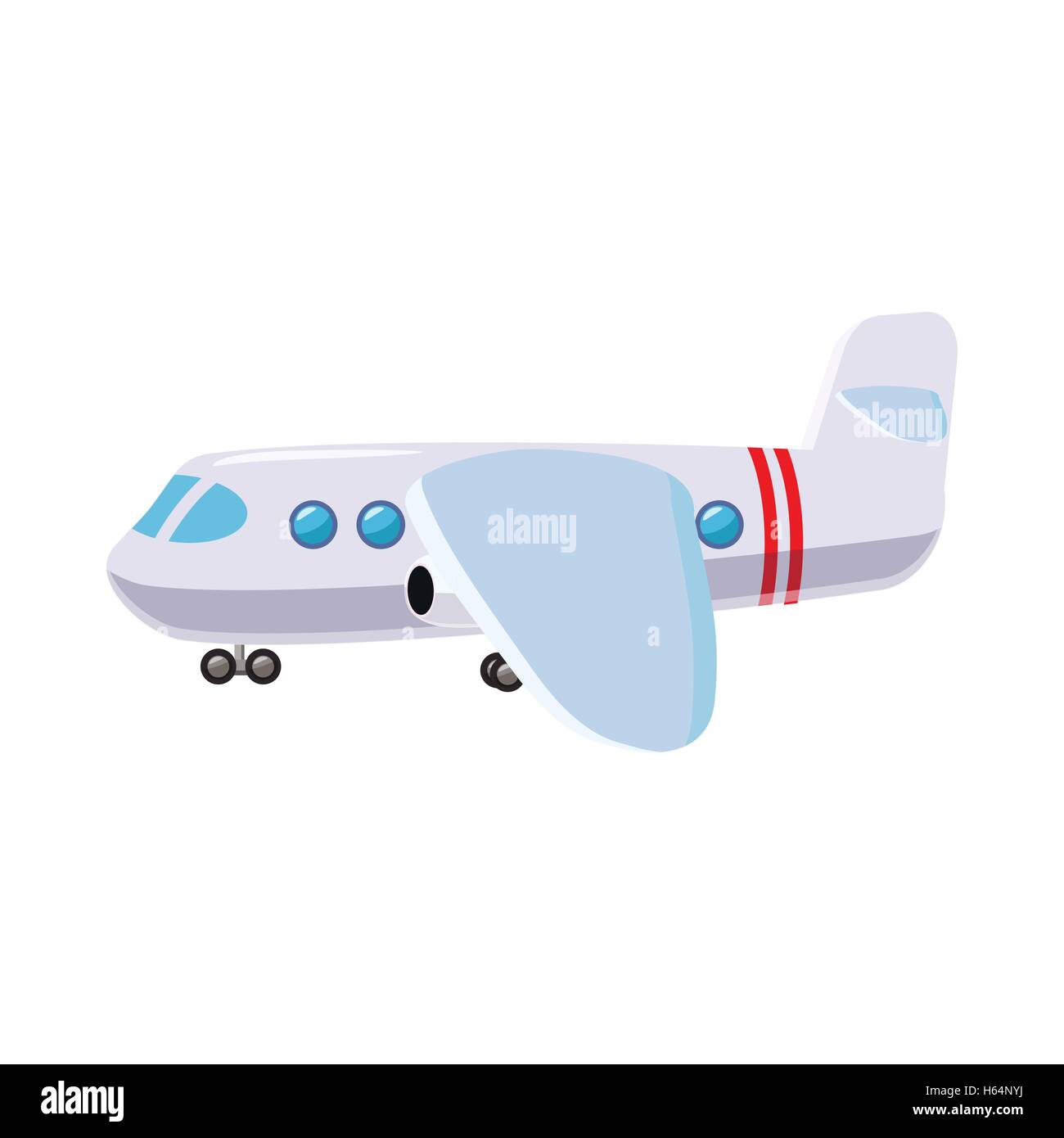Light airplane icon, cartoon style Stock Vector Image & Art - Alamy