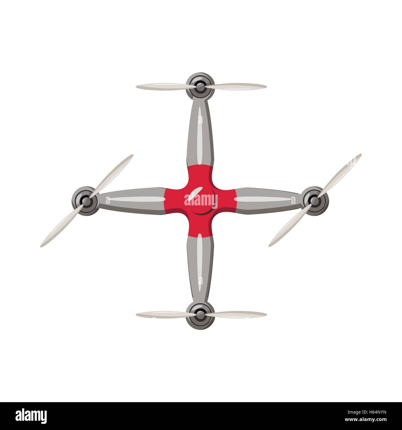 Drone icon, cartoon style Stock Vector Image & Art - Alamy