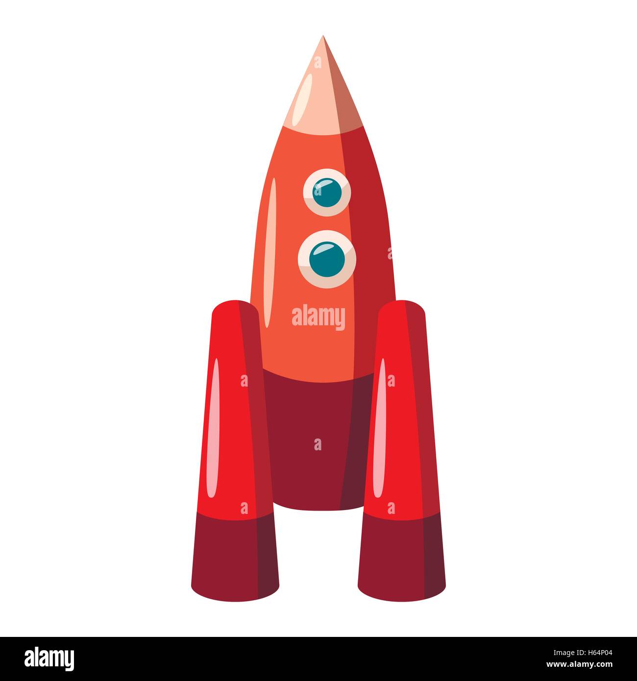 Rocket icon, cartoon style Stock Vector Image & Art - Alamy
