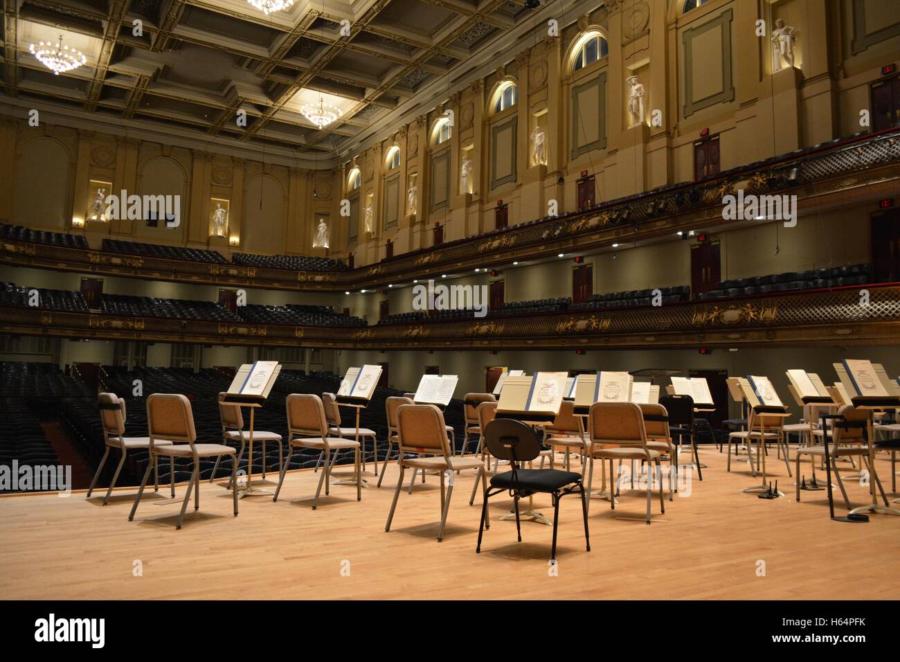 Boston music hall hi-res stock photography and images - Alamy