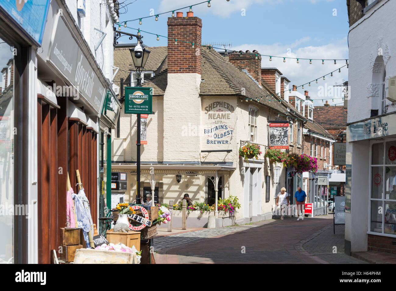 The Black Boy Pub, Bank Street, Sevenoaks, Kent, England, United ...