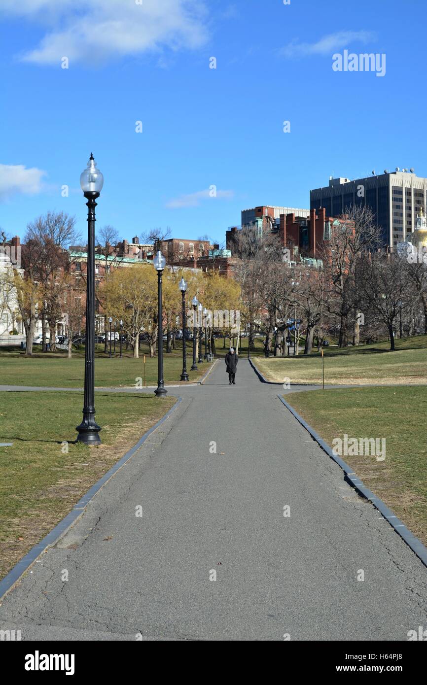 An iconic view of Boston Massachusetts Stock Photo - Alamy
